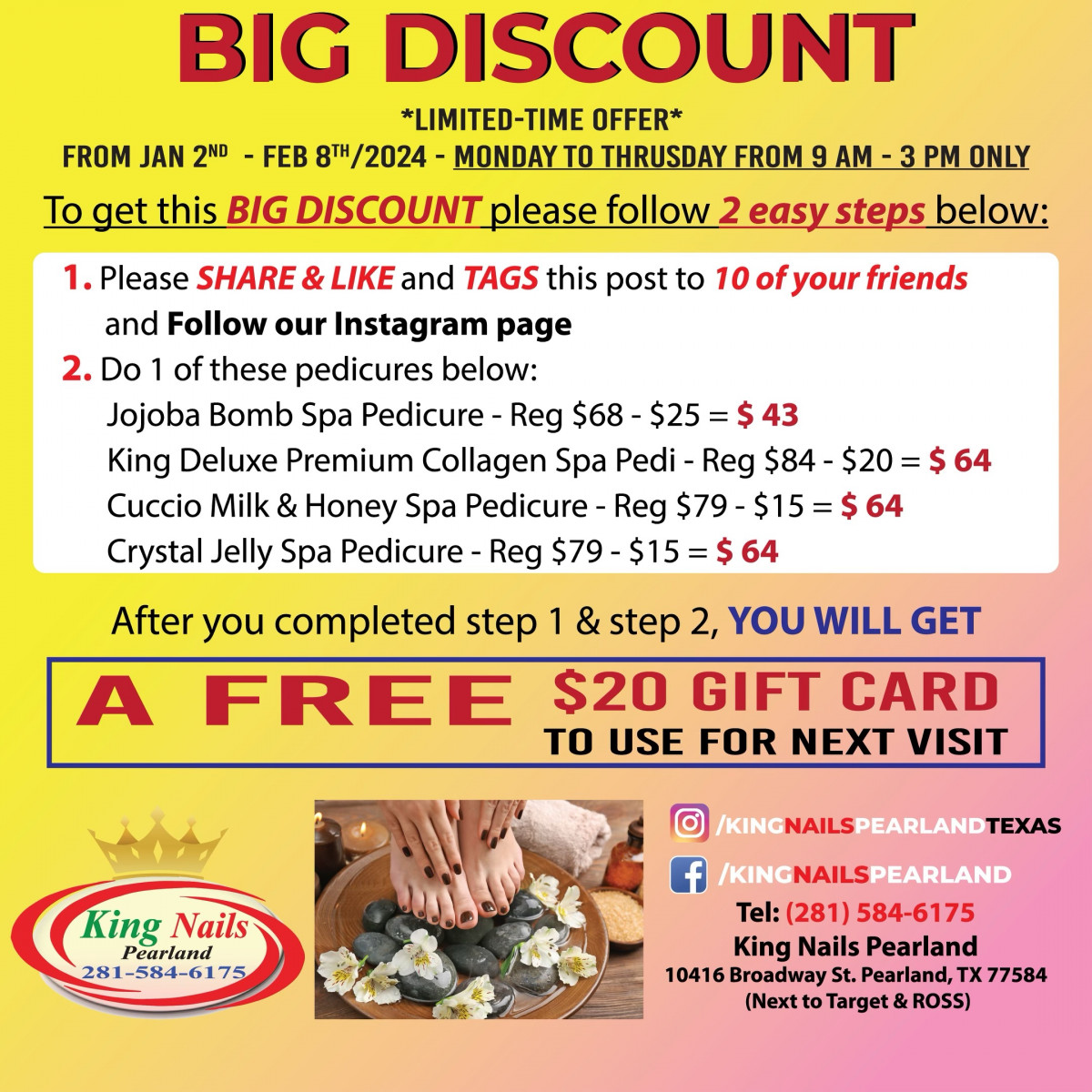 King Nails Pearland - Best Nail Salon in Pearland